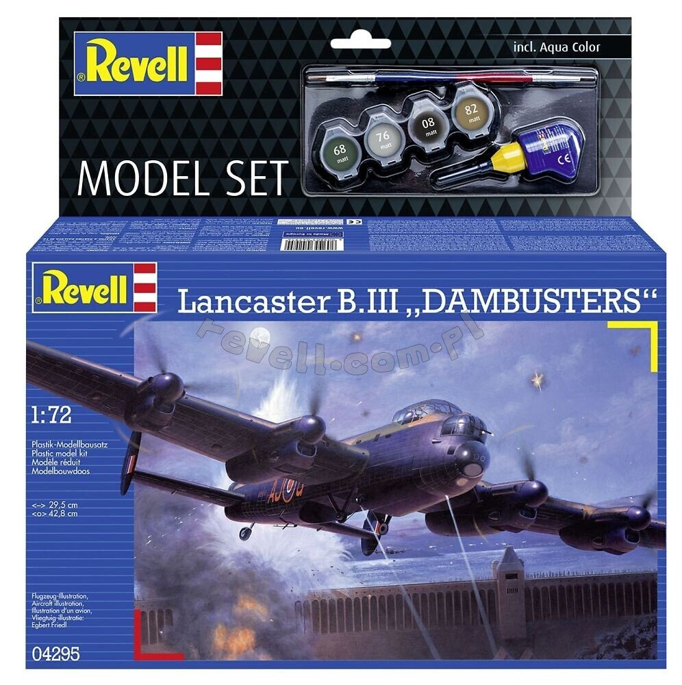 Revell 64295 Lancaster B. III Dambusters - model set 1 72 - Lotnictwo ...