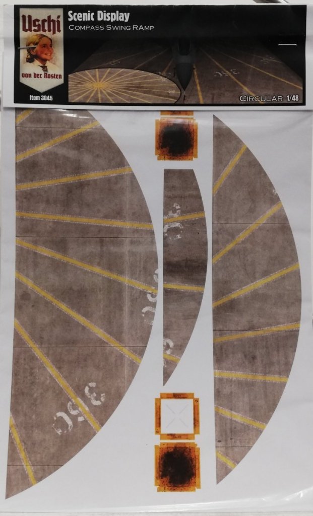 Uschi 3042 Display diorama Compass Swing Ramp - sklep modelarski Plastmodel