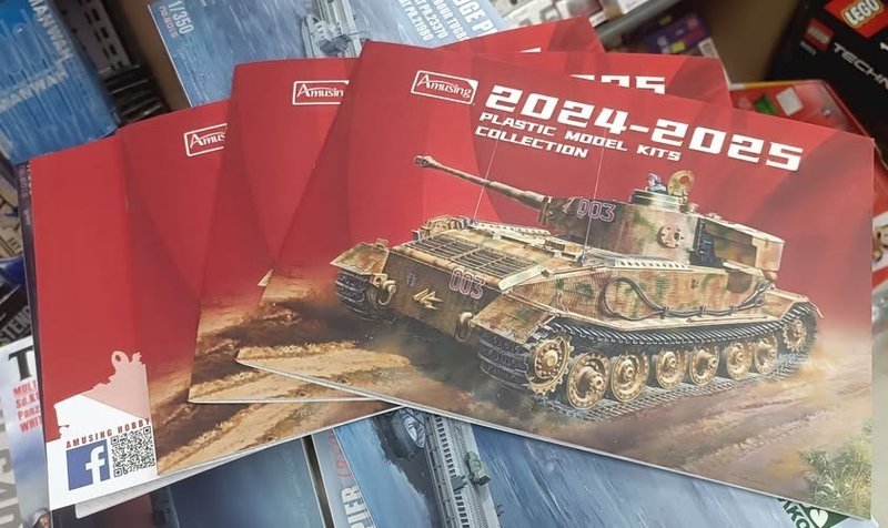 Amusing Hobby AH2025 KATALOG 2025 - Książki, czasopisma modelarskie
