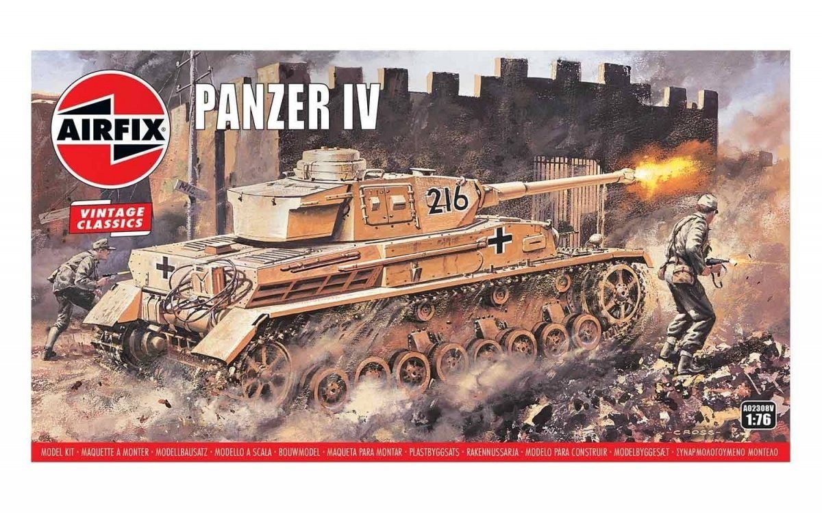 Airfix 02308V Panzer IV F1 F2 1 76 - 1 76 - Military vehicles and equipment