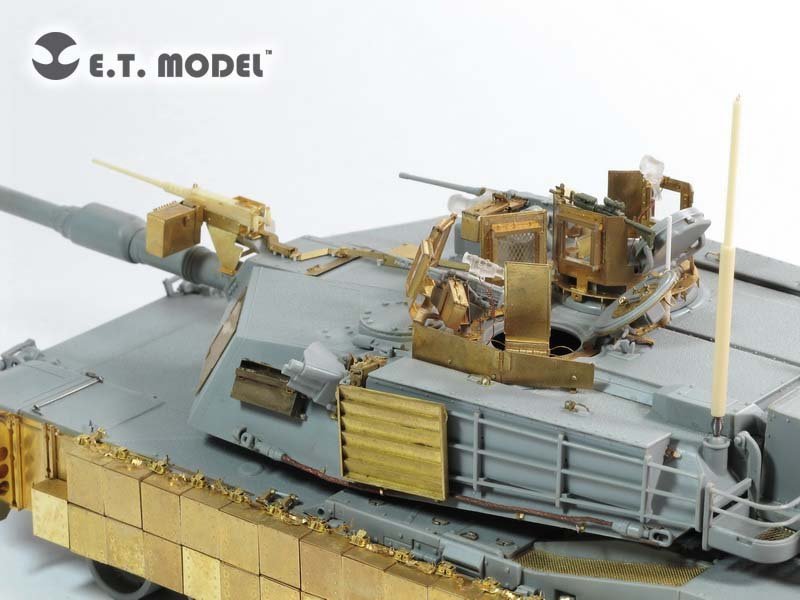 E.T. Model E35-165 Modern US ARMY M1A1 MBT TUSK I (For DRAGON 3535) (1:35) - For Dragon (dla ...