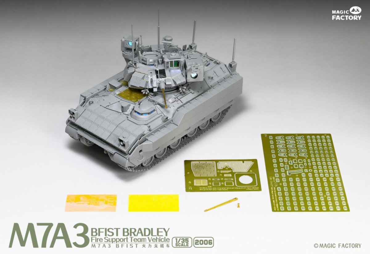 Magic Factory 2006 M7A3 BFIST Bradley Fire Support Team Vehicle 1 35 ...