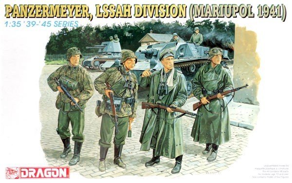Dragon 6116 Panzermayers (Mariupol 1941) (1:35) - scale 1:35 - Figures