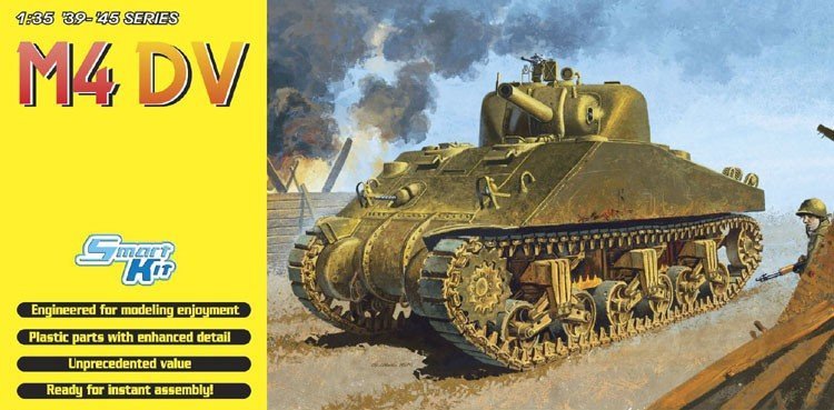 Dragon 6579 M4 DV (1:35) - Tanks - 1939-1945 - 1 35 - Military vehicles ...