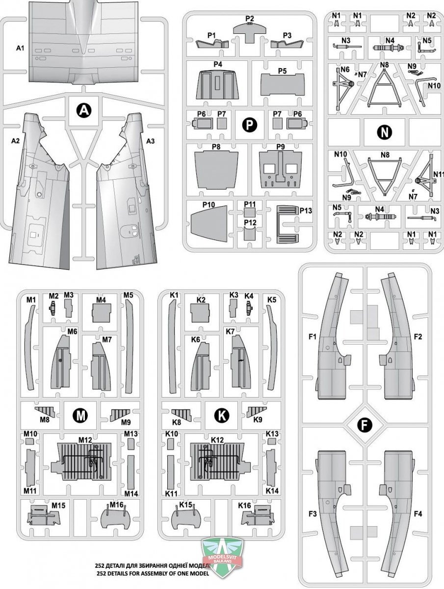 Modelsvit 72039 Beriev Be-14 All-weather SAR flying boat 1 72 - 1:72 ...