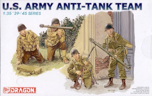 Dragon 6149 US Army Anti Tank Team (1:35) - scale 1:35 - Figures