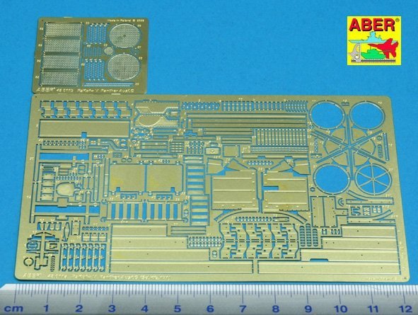 Aber 48011 German medium tank Panther Ausf.G (Sd.Kfz.171) (1:48 ...