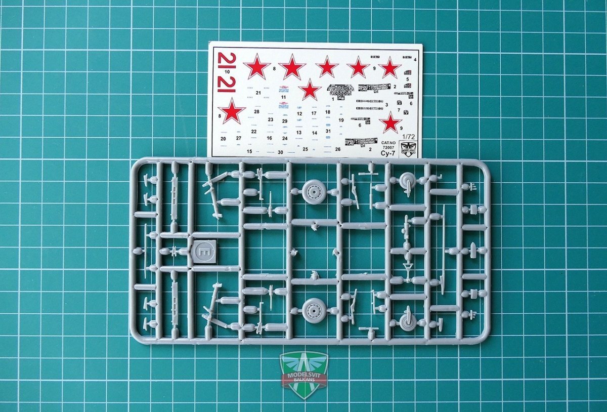 Modelsvit 72007 Sukhoi Su-7 Soviet fighter 1 72 - jets - 1:72 ...