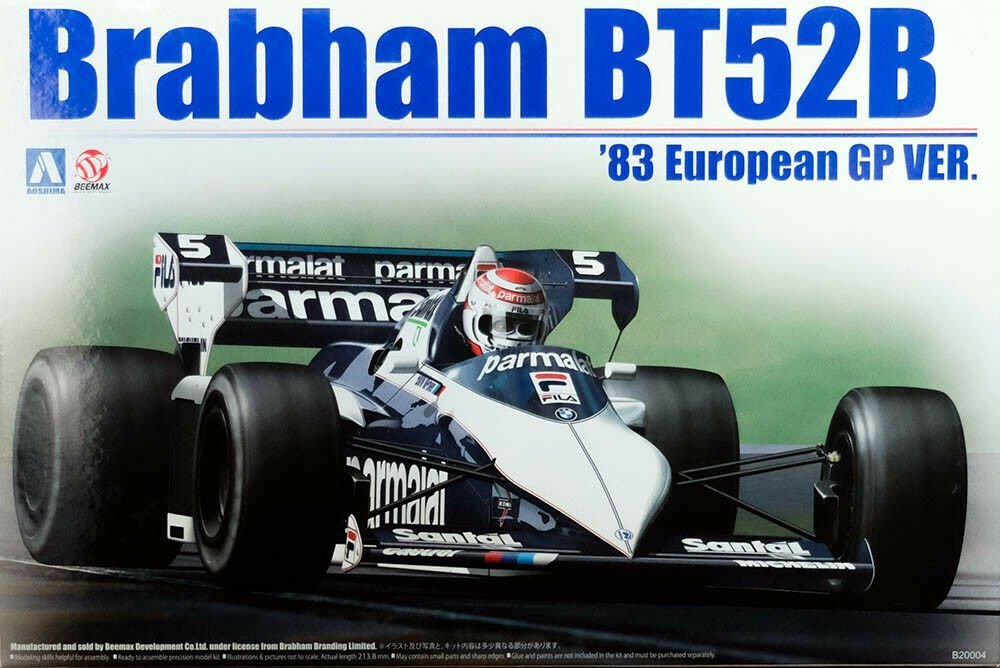 Beemax 20004 Brabham BT52B '83 European GP VER. 1 20 - 1:20 - Car models