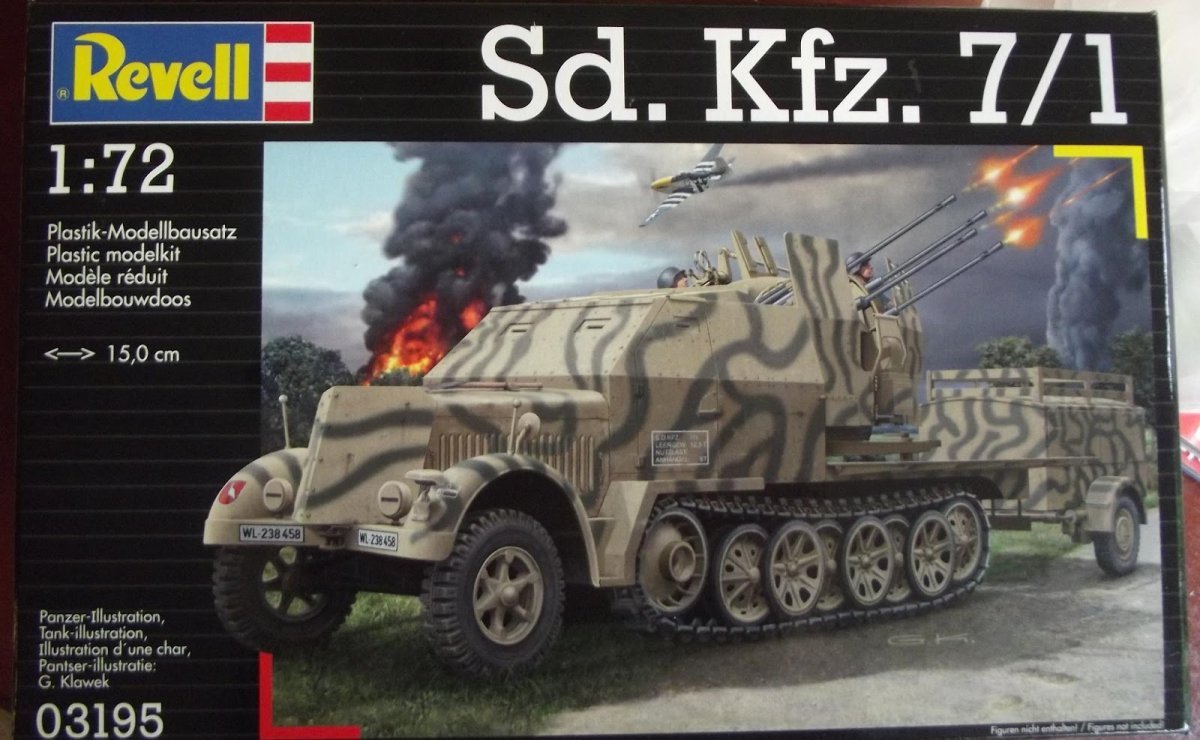 Revell 03195 Sd.Kfz. 7 1 (1:72) - 1939-1945 - 1 72 - Military vehicles ...