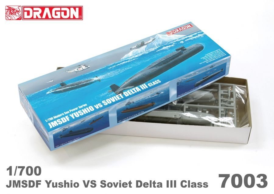Dragon 7003 Yushio vs Delta III 1 700 - scale 1:700 - Civilian ...