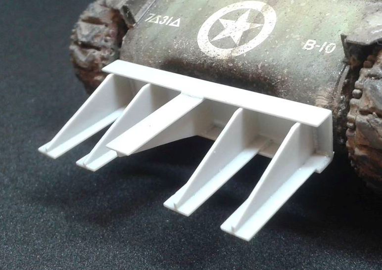 Panzer Art RE35-577 T1 “Rhino device” for US tanks pattern 3 1 35 ...