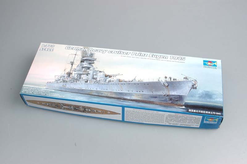 Trumpeter 05767 German cruiser Prinz Eugen (1945) 1:700 - scale 1:700 ...