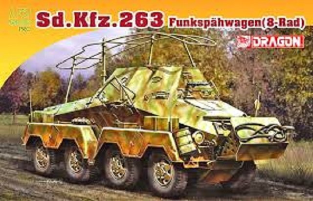 Dragon 7444 Sd.Kfz.263 Funkspahwagen (8-Rad) (1:72) - 1939-1945 - 1 72 ...