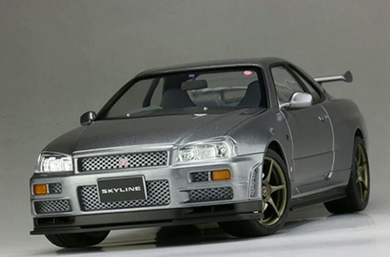 Fujimi 04666 Skyline GT-R V-specII Nur w Nismo Front Aero Bumper BNR34 ...