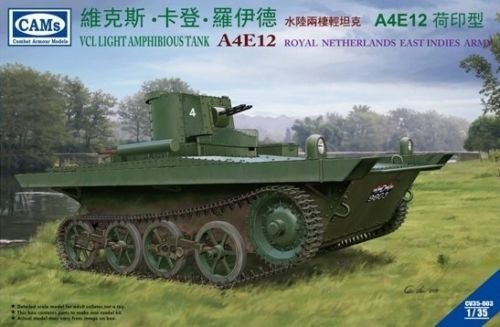 Riich Models CV35003 VCL L.A.Tank A4E12 1 35 - Tanks - 1939-1945 - 1 35 ...