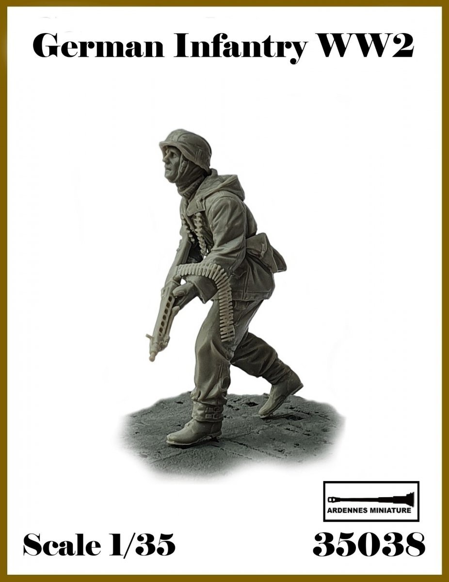 Ardennes Miniature 35038 GERMAN INFANTRY WW2 1 35 - scale 1:35 - Figures