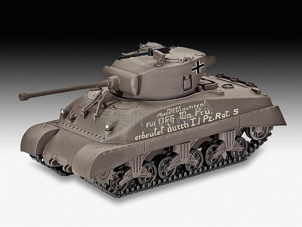 Revell 63290 Sherman M4A1 - model set 1 72 - 1939-1945 - 1 72 - Pojazdy ...