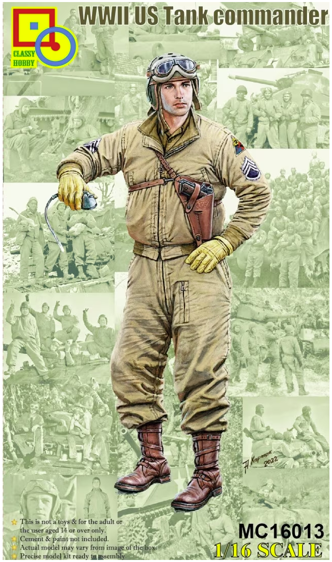 Classy Hobby MC16005 WWII German Wehrmacht Panzer Crew Commander ...