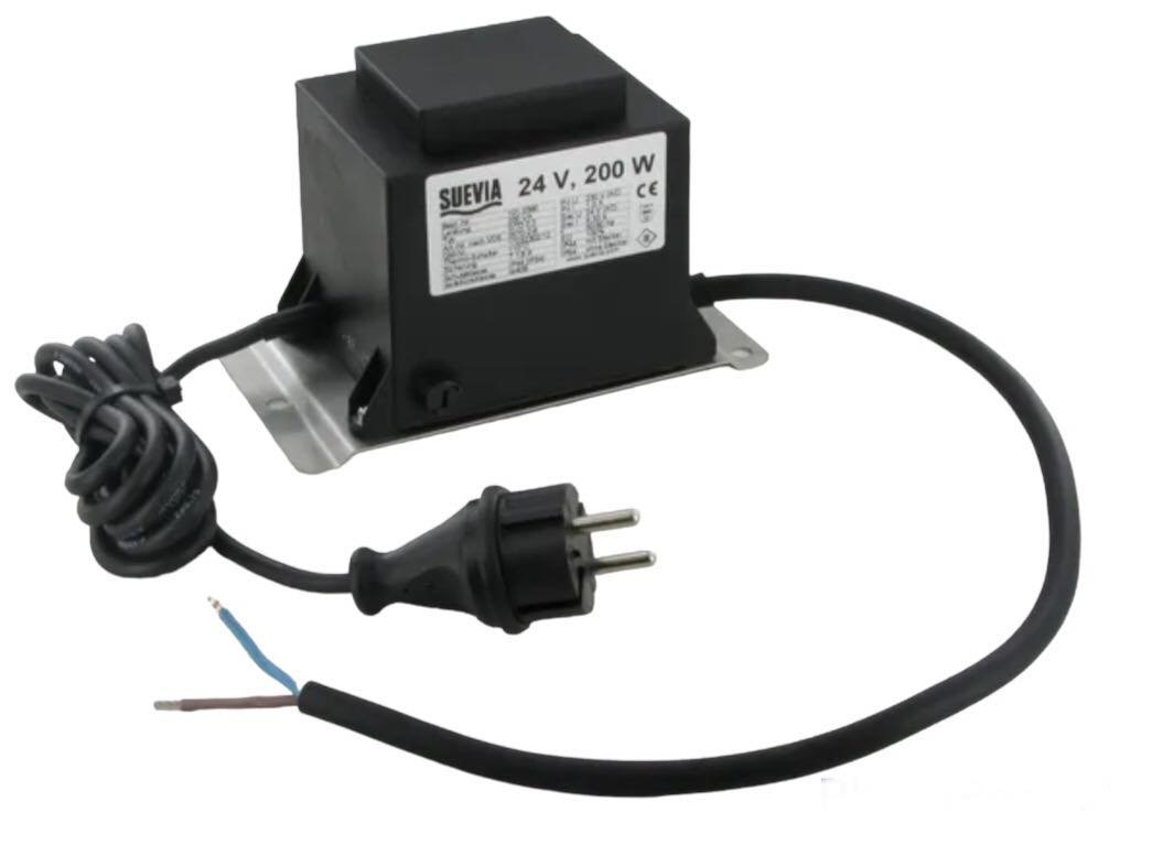 Transformator Suevia 200 W 230/24 V