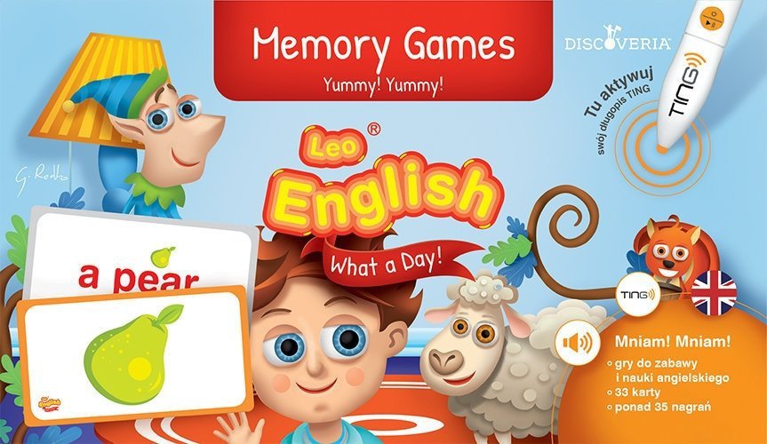 Ting. Leo English. Memory Games. Yummy! Yummy! - Anna Caudle | Tak Czytam