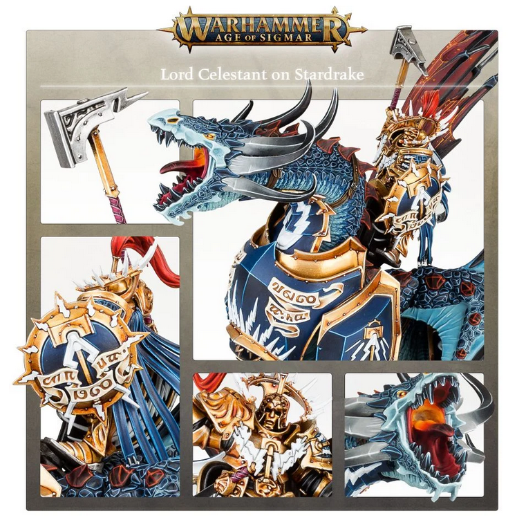 Stormcast Eternals - Lord-Celestant on Stardrake - Grand Alliance Order ...