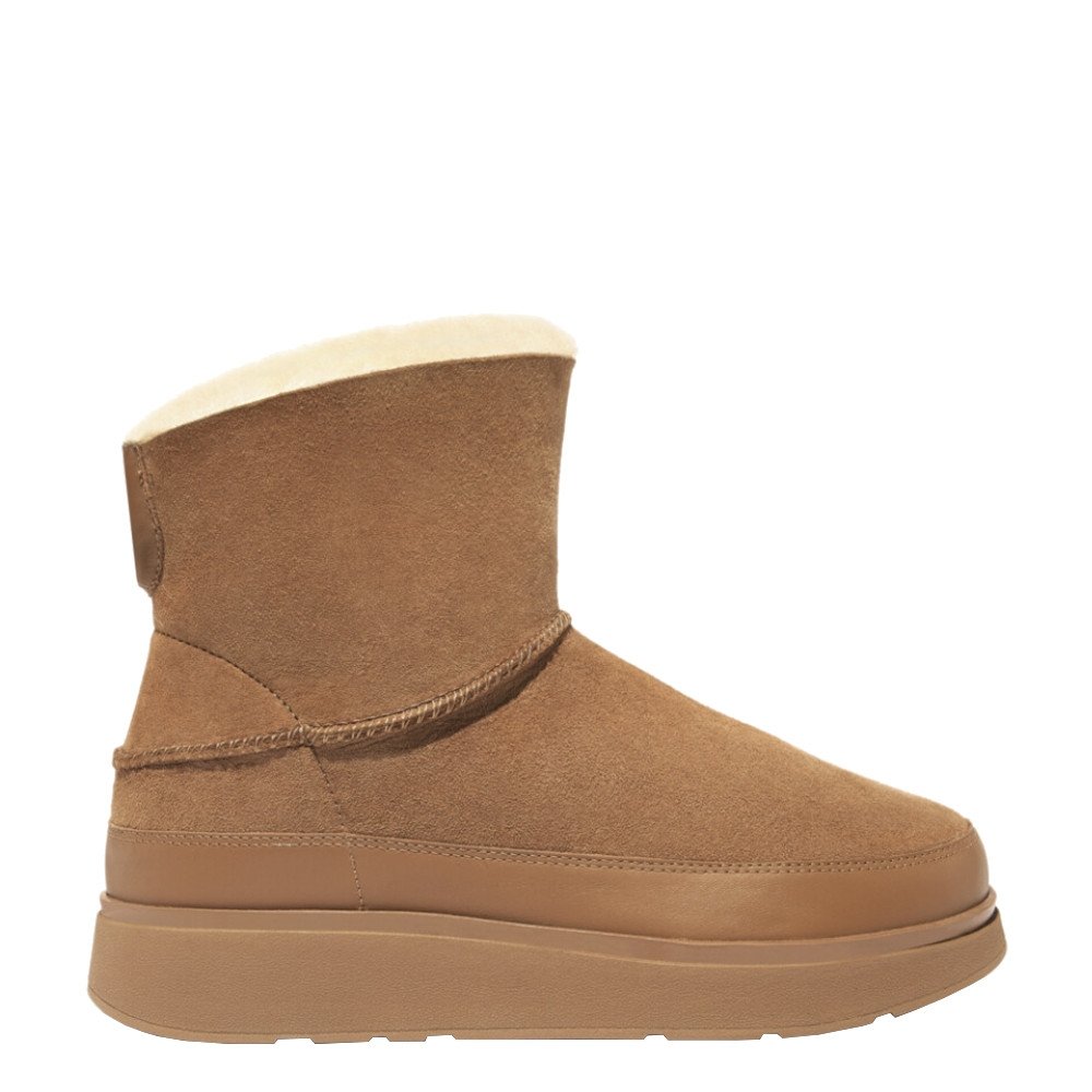 Botki Fitflop GEN-FF Desert Tan Mini Double-Faced Shearling