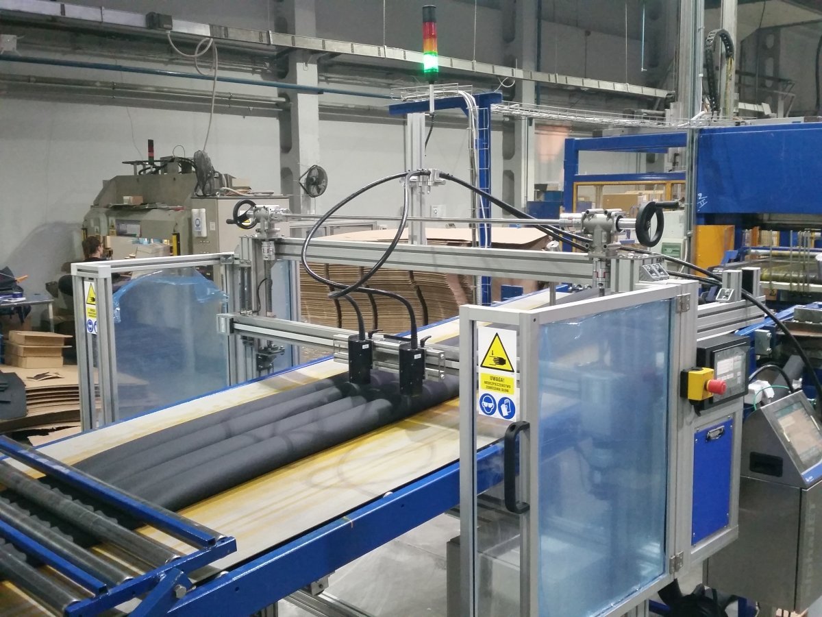 Linear traverse with inkjet printer marking - Coding-machines