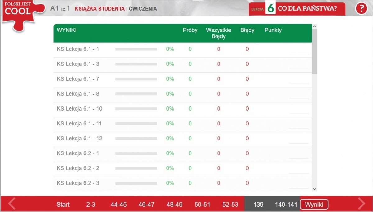 Polski jest cool A1 część I. Książka studenta z ćwiczeniami. Wersja ...