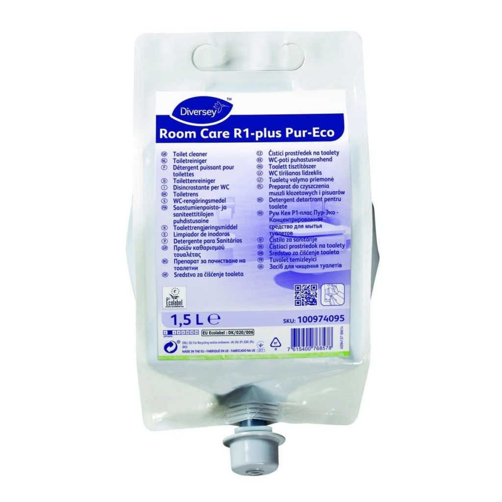 Płyn do WC Diversey Room Care R1 plus Pur-Eco 1,5L koncentrat - Środki ...