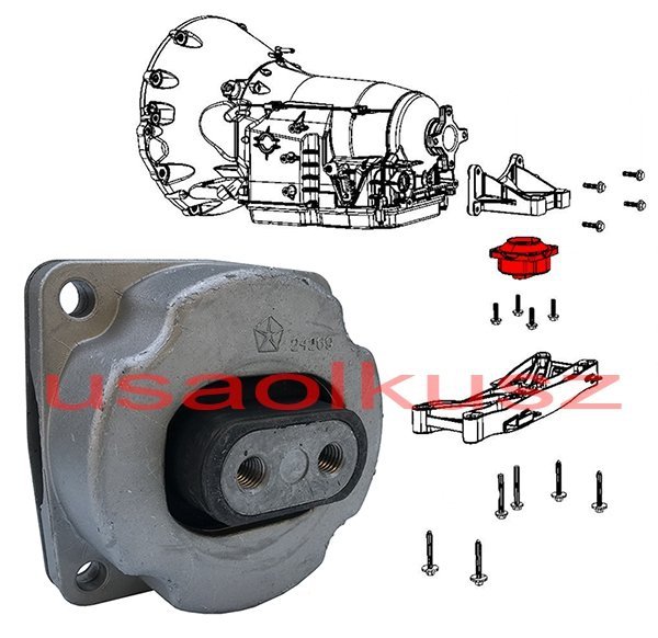 Poduszka skrzyni biegów Dodge Challenger 5,7 V8 2011- - SILNIK 5,7 ...