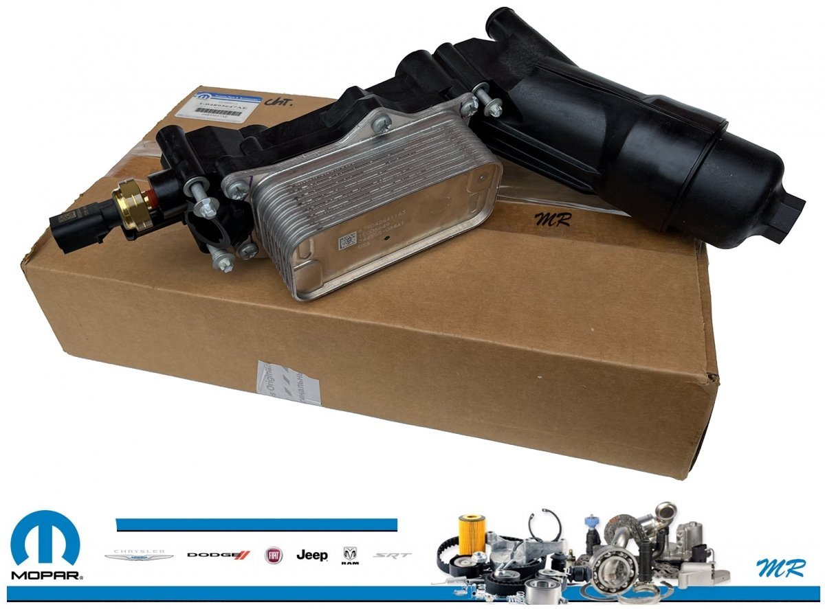 Obudowa filtra oleju z chłodnicą MOPAR Jeep Grand Cherokee 3,6 V6 2016 ...