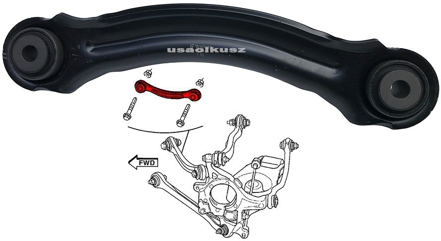 Wahacz tylny górny wzdłużny stalowy Dodge Challenger - Tylne - Wahacze ...