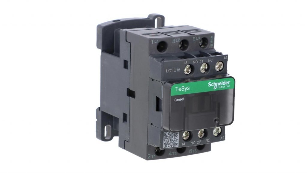 TeSys Deca Stycznik mocy 18A 3P 48V AC 1Z 1R LC1D18E7 - Styczniki mocy ...