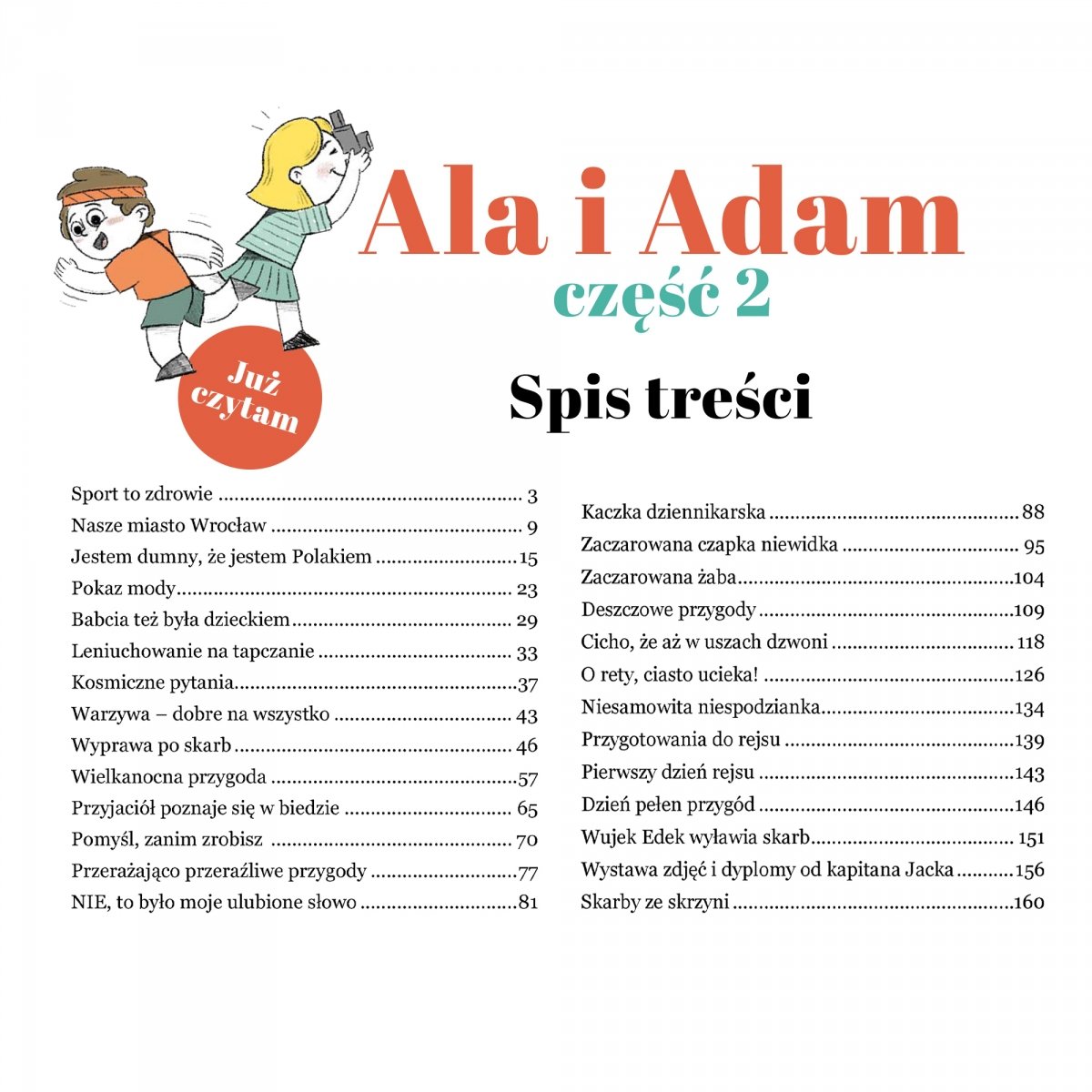 Ala i Adam. Opowiadania część 2 - Czytanie - Materiały dodatkowe