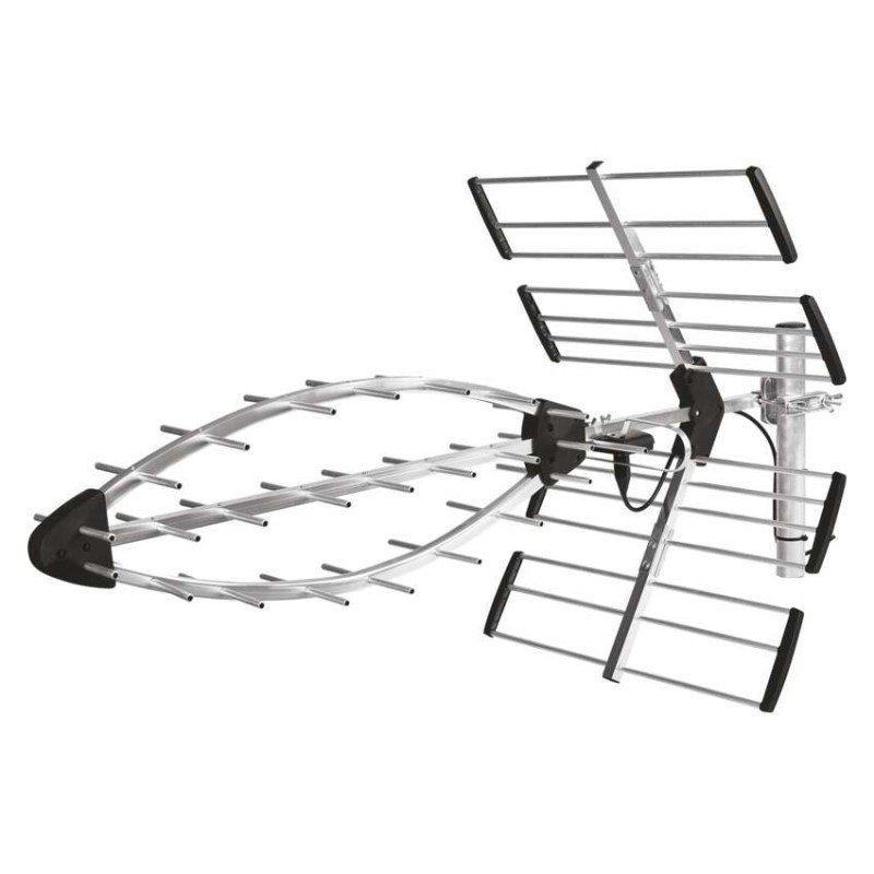 Antena zewnętrzna EM-29U5G, PROFI, 0–200 km, DVB-T2, filtr LTE 4G 5G - Anteny - Technologia RF ...