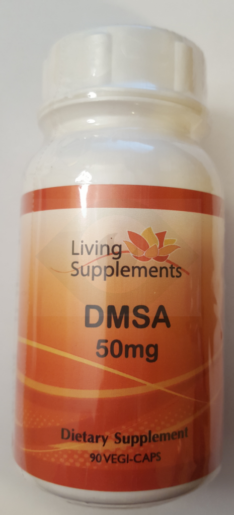 DMSA 50mg - 100 kapsułek - chelatacja chelacja rtęci ołowiu