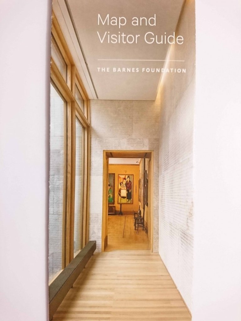 THE BARNES FOUNDATION. MAP AND VISITOR GUIDE - Ulotki, Broszury ...