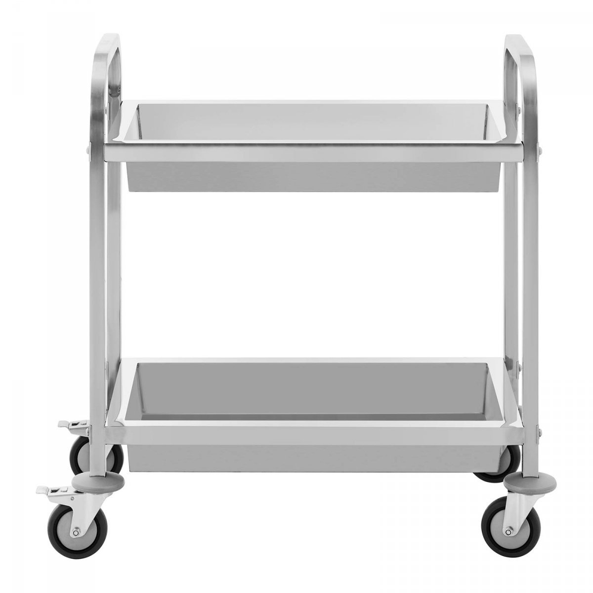 ROYAL CATERING 10012725 Wózek gastronomiczny - 2 półki - 62,6 x 33,5 x ...