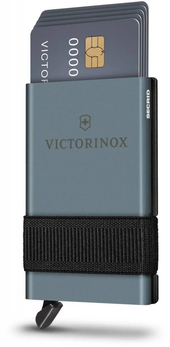 SwissCard Classic Victorinox Secrid Smart Card Portfel - czarno/szary 0 ...