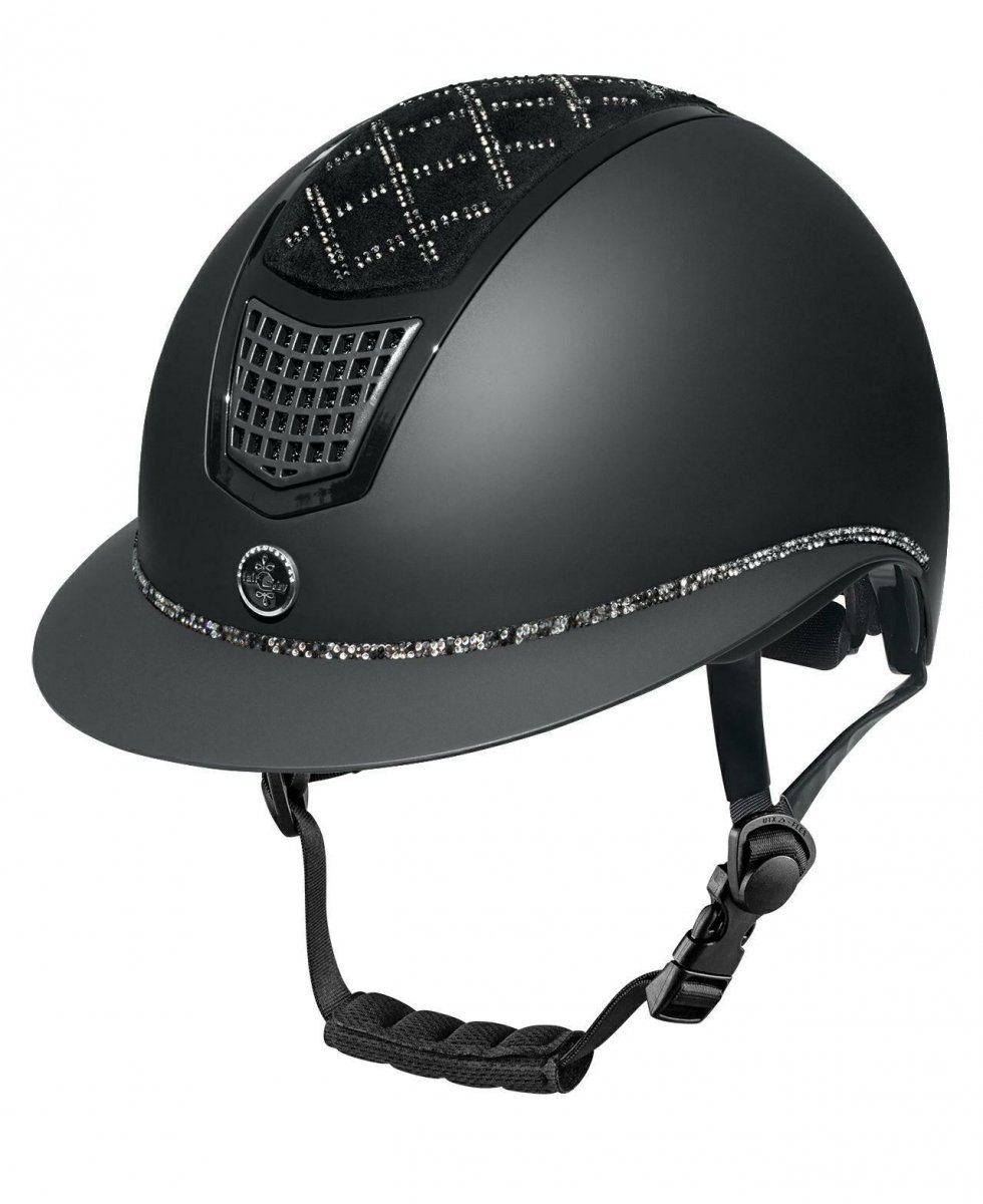 FAIR PLAY QUANTINUM WV SPOTLIGHT MATT SILVER Kask jeździecki SZEROKI DASZEK